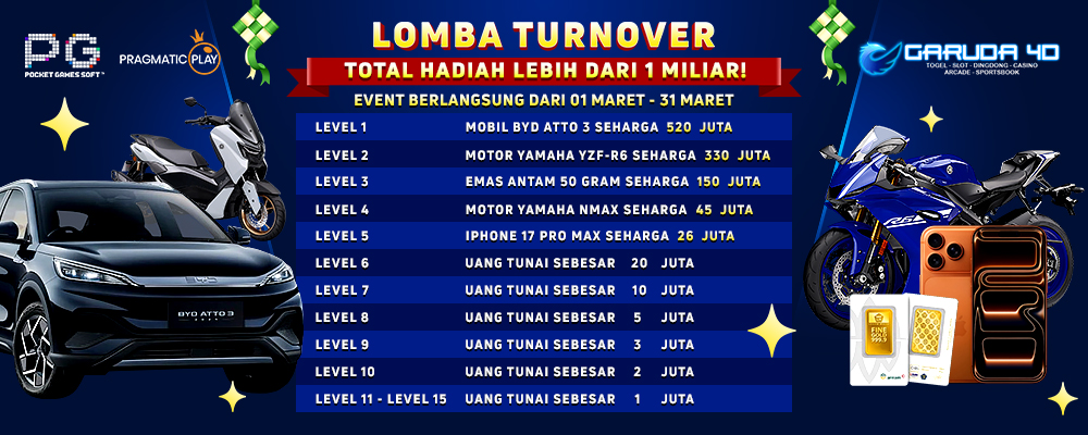 GARUDA4D - Event Turnover Slot Khusus Lebaran di Garuda4D 2026